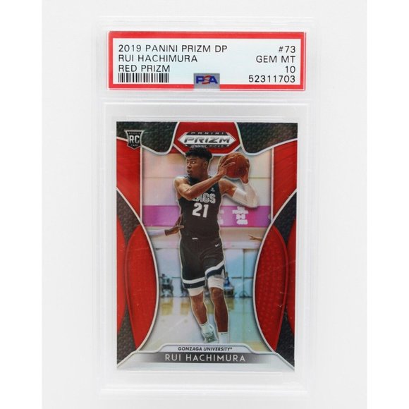 Panini | Toys | Rui Hachimura 2920 Panini Prizm Draft Picks Red Prizm ...